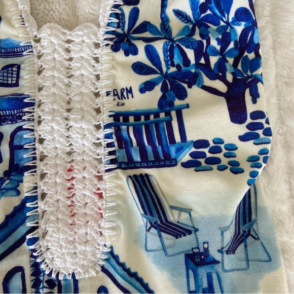 FARM Rio | Swim | Nwot Farm Rio X Anthropologie Sweet Rio Onepiece ...